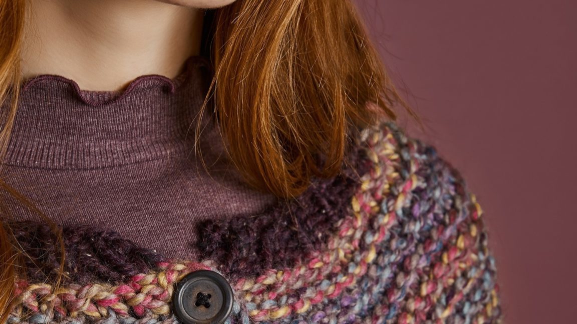 Easy Cozy Cardi Free Knitting Pattern - KnitCraft