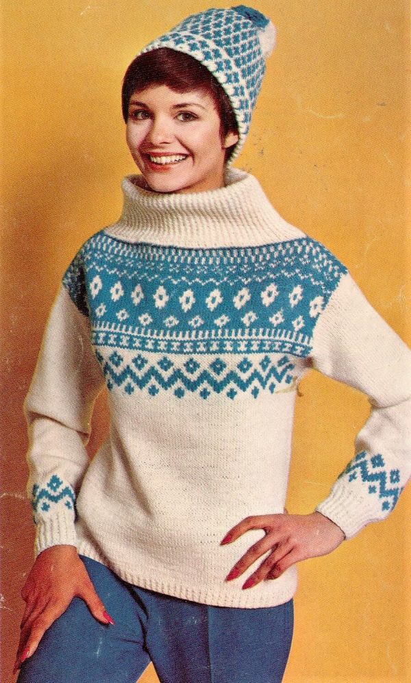 Scandinavian Sweater and Hat Free Pattern - KnitCraft