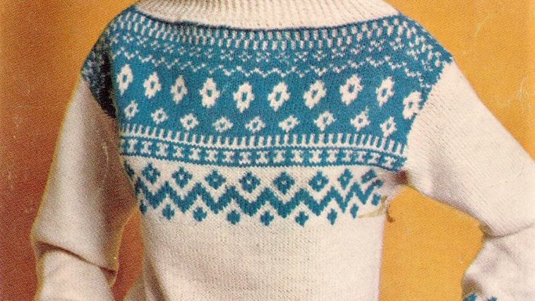 Fluffy Angora Sweater Knitting Pattern - KnitCraft