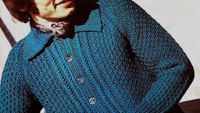 Easy Cozy Cardi Free Knitting Pattern - KnitCraft