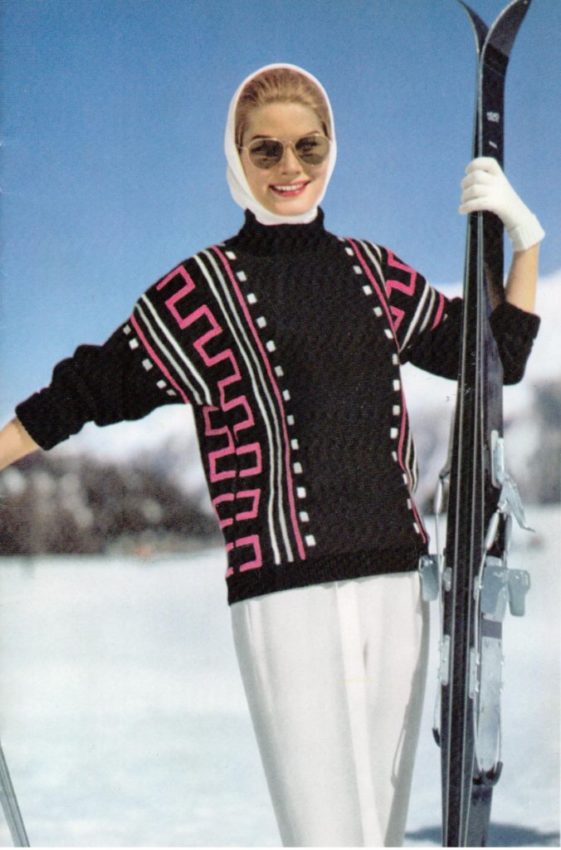 Ski Sweater Knitting Pattern - KnitCraft