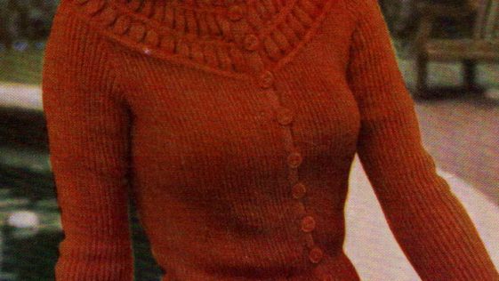 1950s Bed Jacket Knitting Pattern - KnitCraft