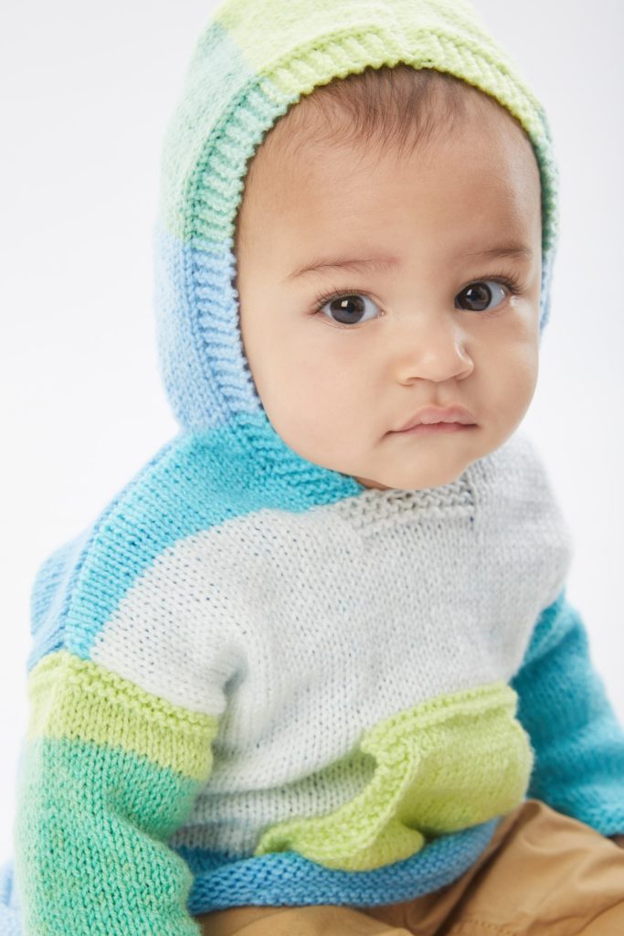Playground Hoodie Knitting Pattern - KnitCraft