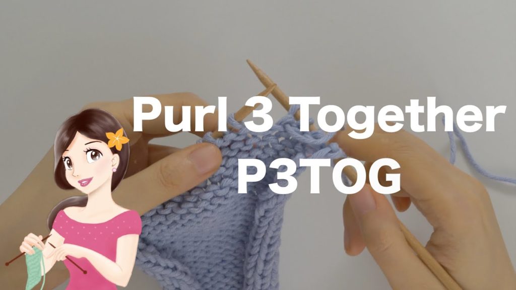 How to Purl 3 Together (P3TOG) - KnitCraft