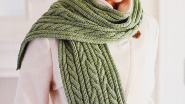Multi-Directional Scarf Knit Pattern - KnitCraft
