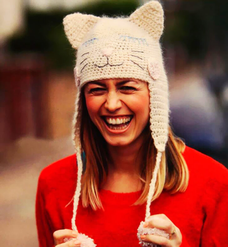 Crocheted Cat Hat Pattern - KnitCraft