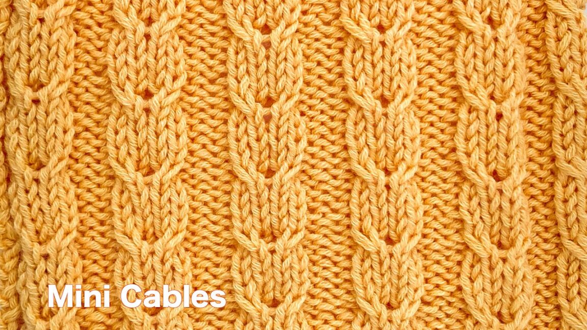 How to make Flat Stitch - KnitCraft